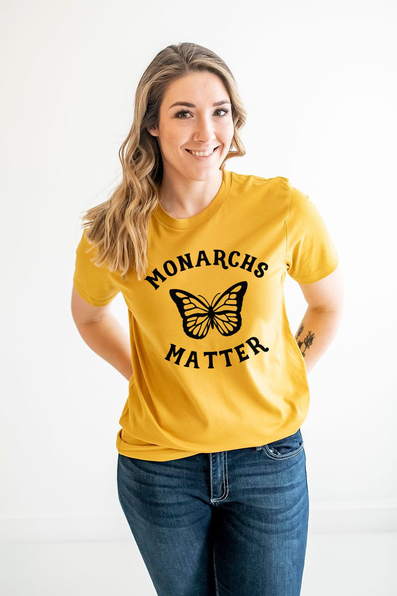 Monarchs Butterfly Tee, Butterfly Shirt, Pollinator Tshirt, Monarch ...