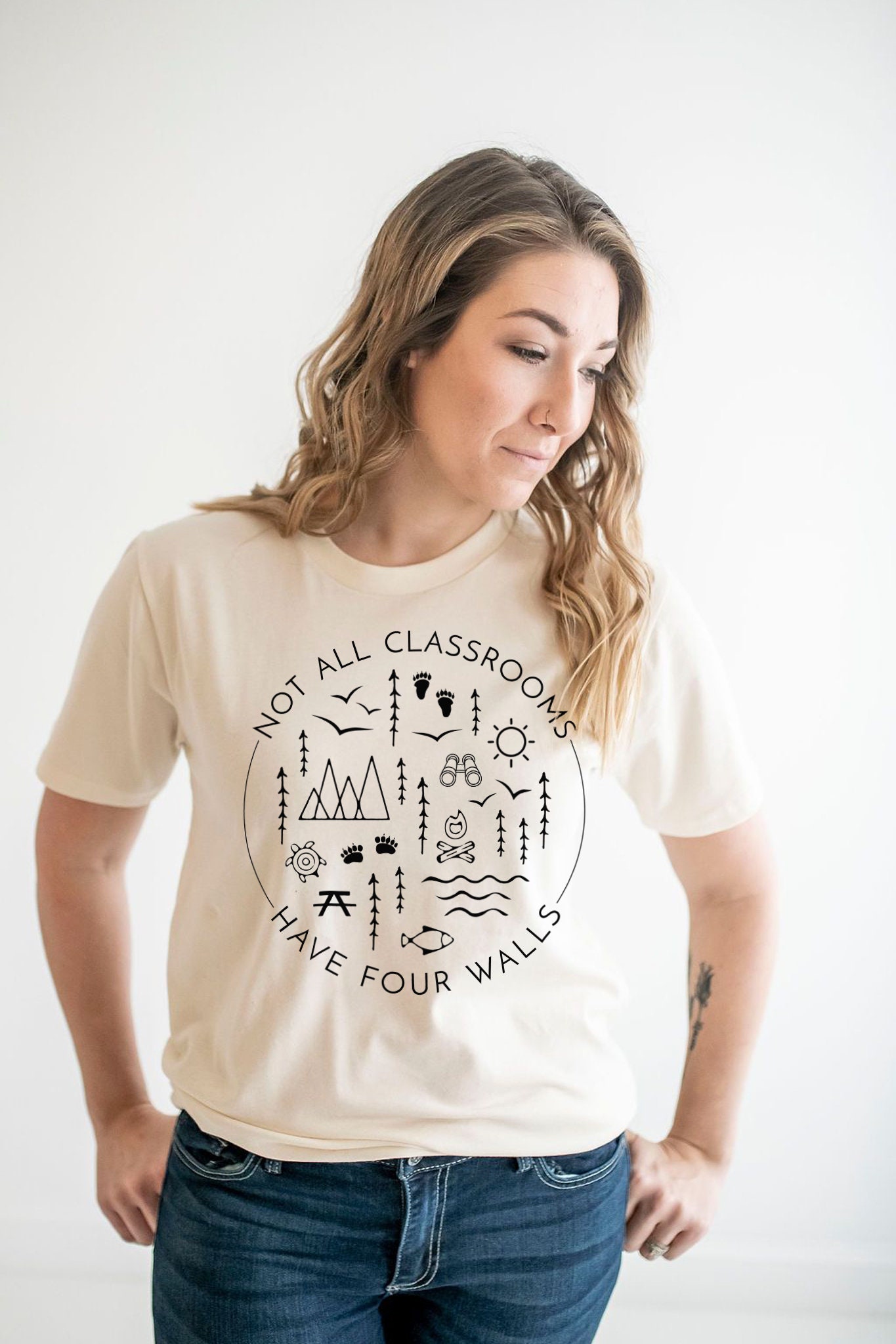 Outdoor Tee, Outdoorsy Shirt for Women, Gift for Nature Lover, Nature ...
