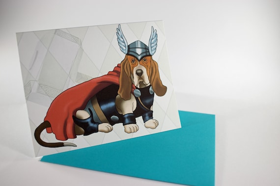 Greeting Card Dog Card Funny Card Animal Lover Card Dog | Etsy