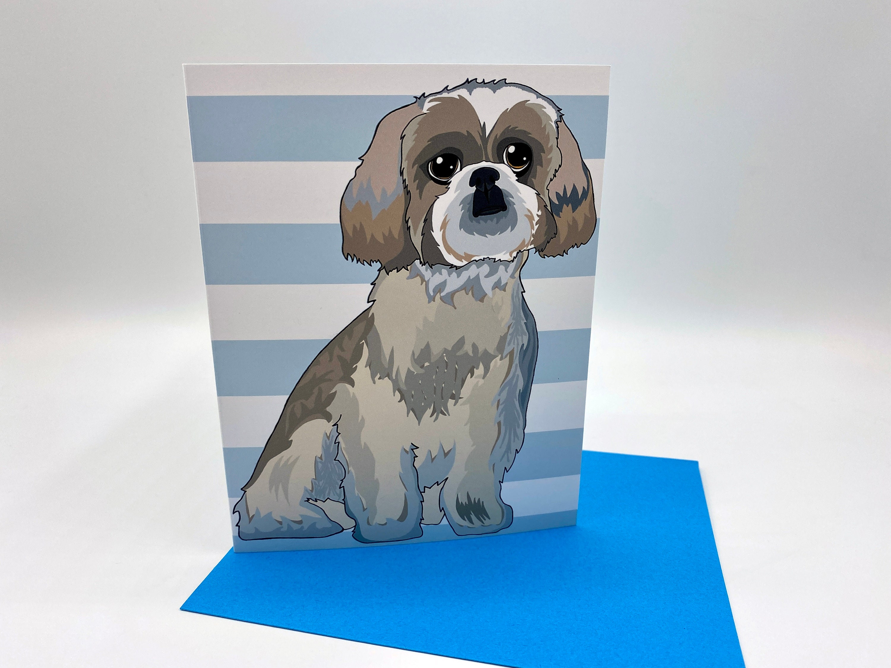 Greeting Card Dog Card Funny Card Animal Lover Card Dog | Etsy