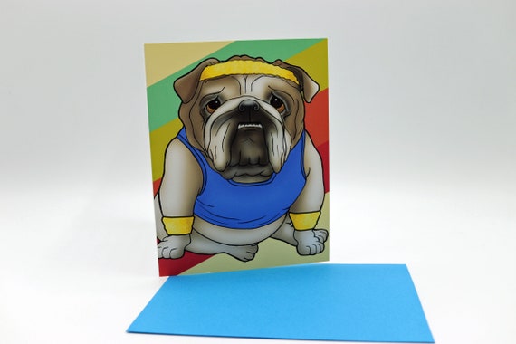 Greeting Card Dog Card Funny Card Animal Lover Card Dog | Etsy