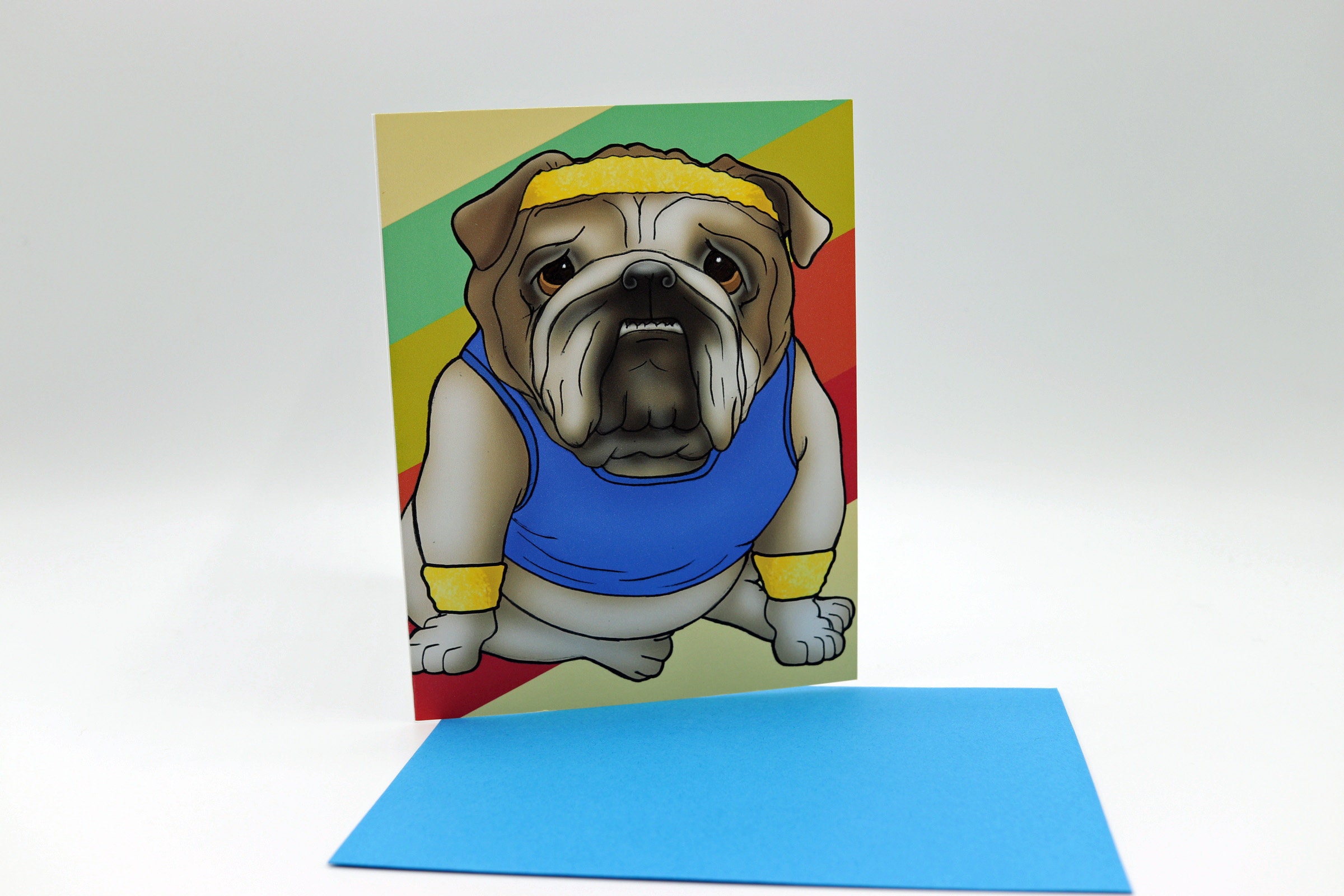 Greeting Card Dog Card Funny Card Animal Lover Card Dog | Etsy