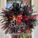 Red Skeleton Wreath - Etsy