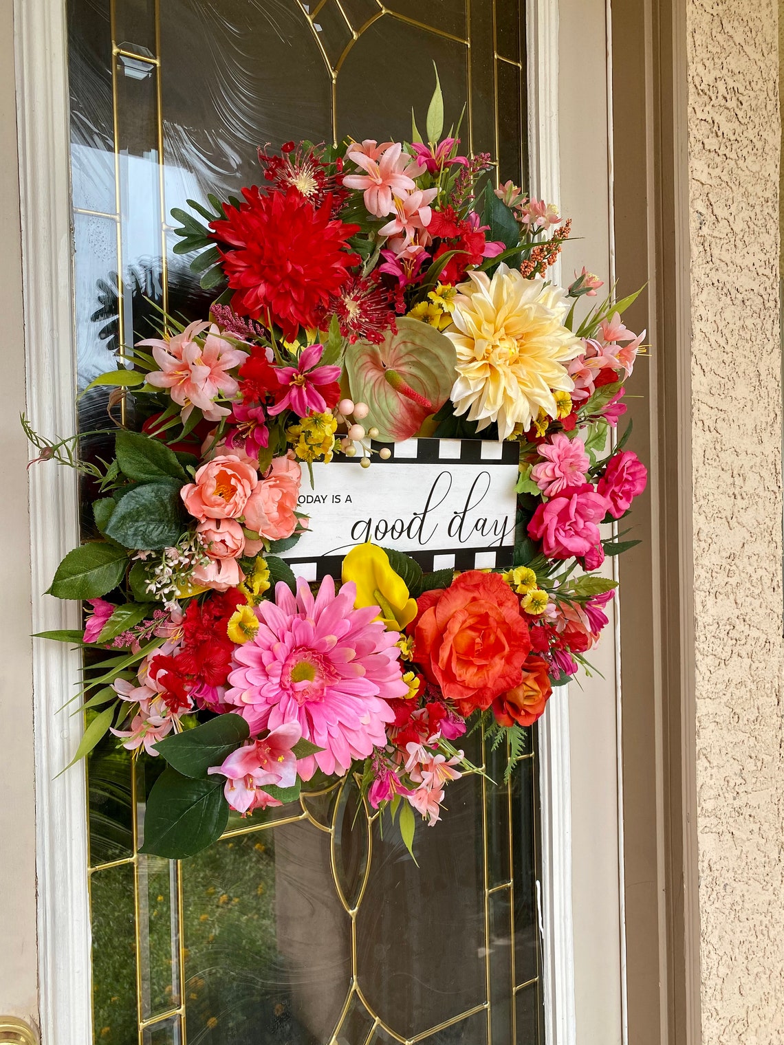 Good Day Wreath - Etsy