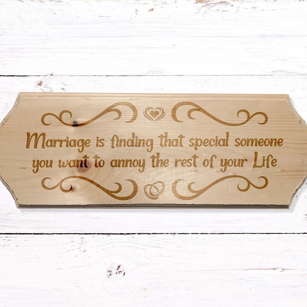 Marriage Signs - Etsy