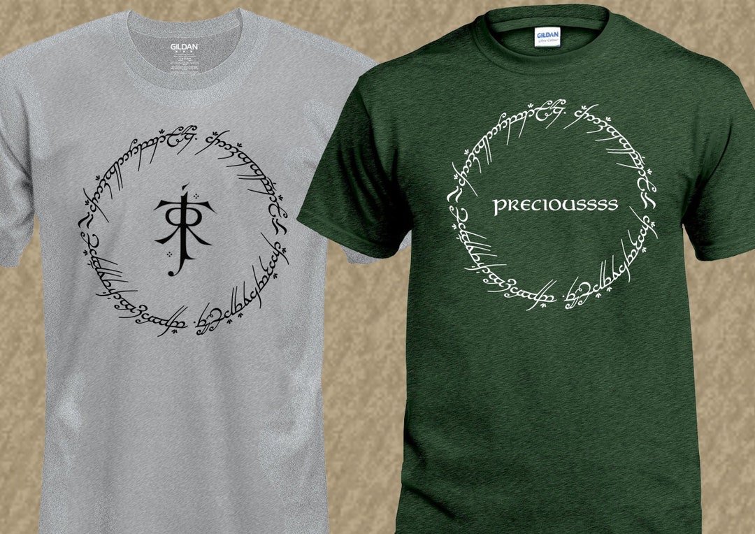 The One Ring Tshirt / Lord of the Rings Tshirt - Etsy