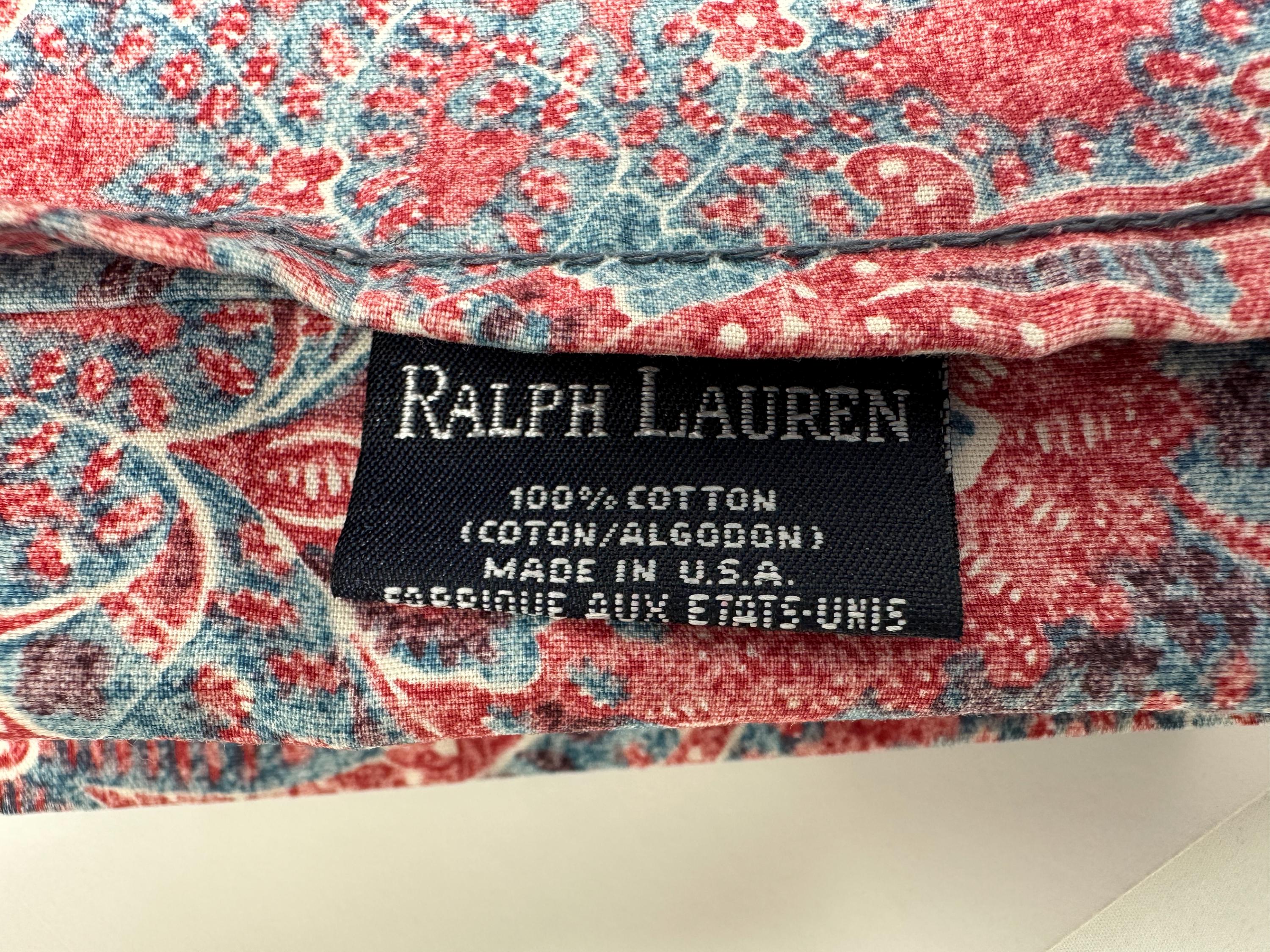 Raph Lauren Vintage Full Size Flat Sheet - Etsy