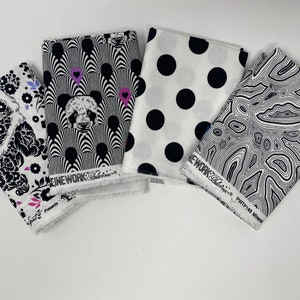 Tula Pink Line Work Free Spirit Fabric 4 PC Fat Quarter Bundle - Etsy