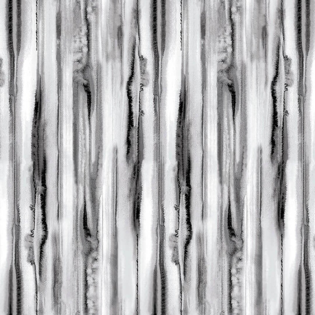 Studio E Fabric - Watercolor Sketchbook - Grace Popp - Black and White ...