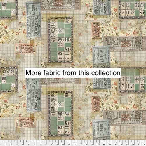 Tim Holtz Fabric - Eclectic Elements Fabric - FONT - Free Spirit Fabric ...