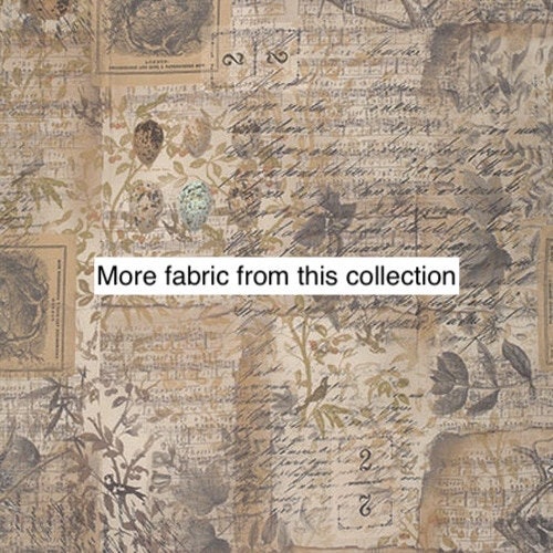 Tim Holtz Fabric - Eclectic Elements Fabric - FONT - Free Spirit Fabric ...