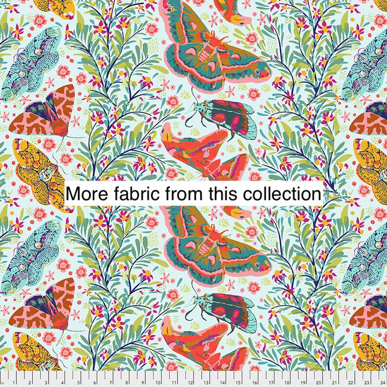 Free Spirit Fabric - Honeycomb - Denim - by Anna Maria Horner- Quilters ...