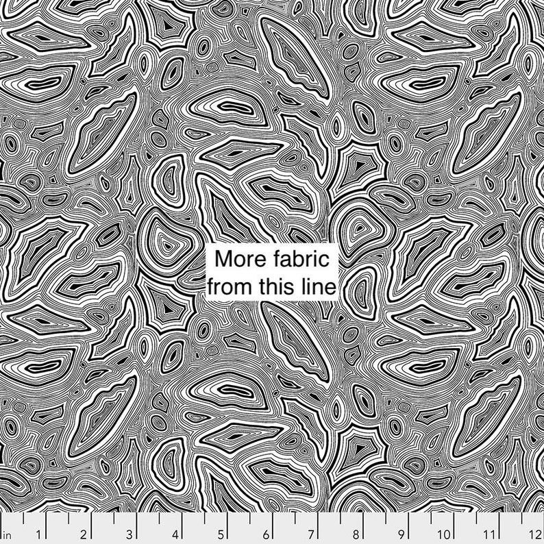 Line Work by Tula Pink for Free Spirit Fabric Pattern Tall - Etsy