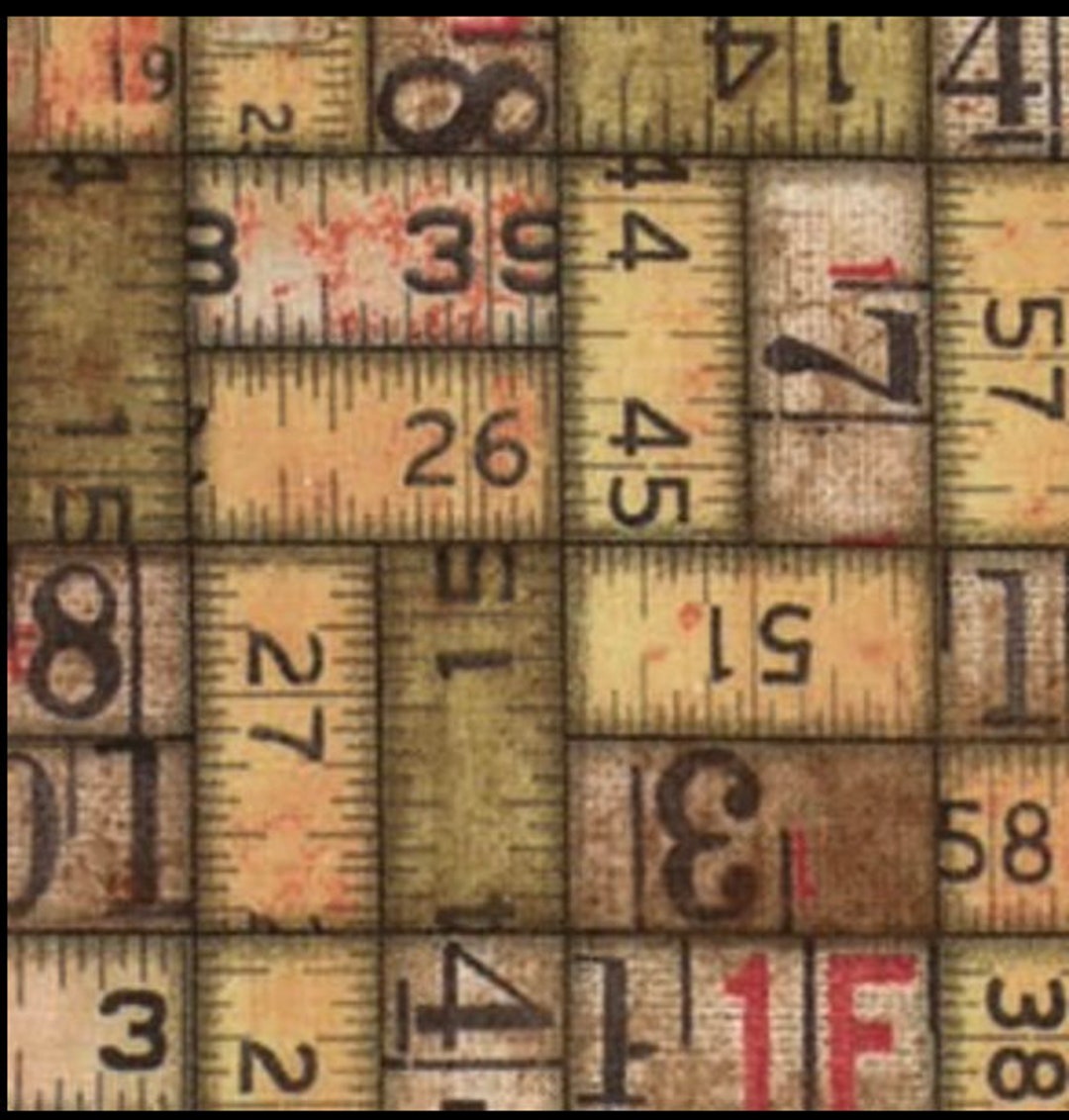 Tim Holtz Fabric - Eclectic Elements Fabric - Measurement - Free Spirit ...