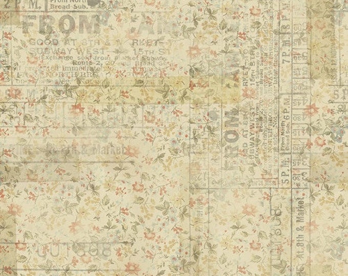Tim Holtz Fabric - Eclectic Elements Collection - "from Camden" - Free Spirit Fabric - Etsy
