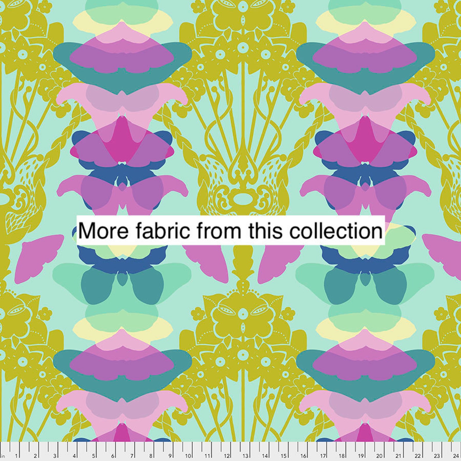 Free Spirit Fabric - Honeycomb - Denim - by Anna Maria Horner- Quilters ...