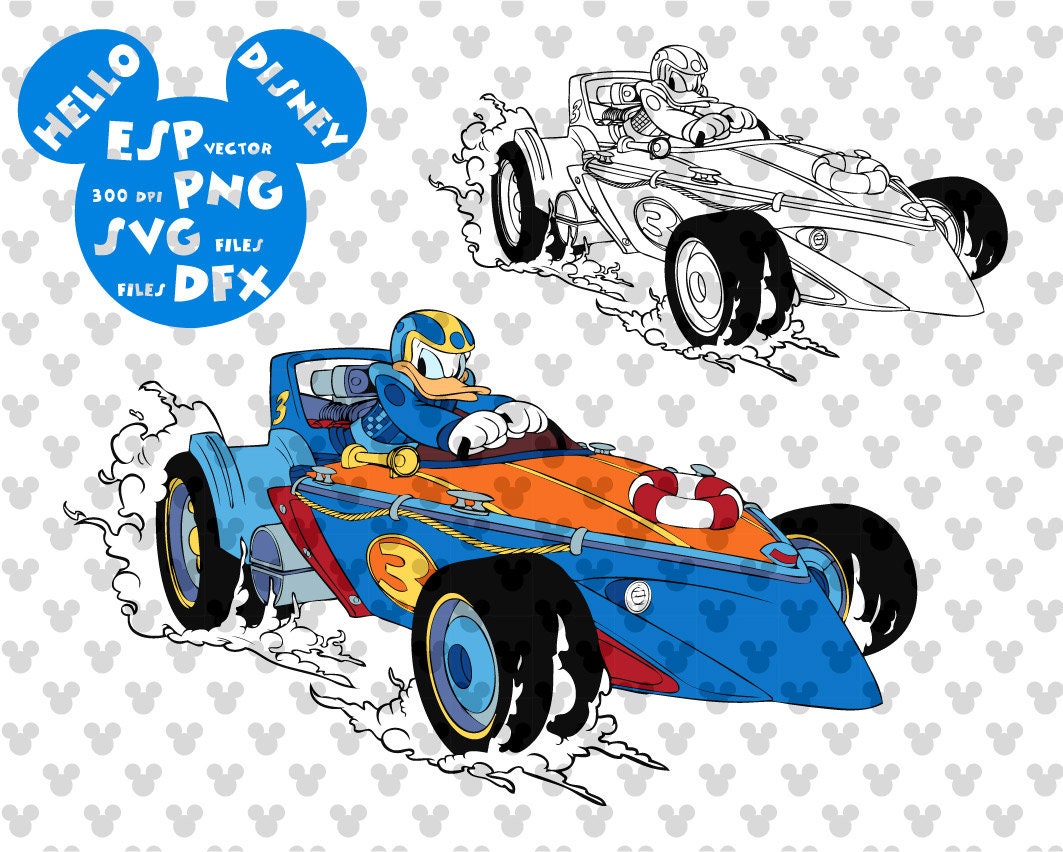 Mickey And The Roadster Racers Coloring Pages