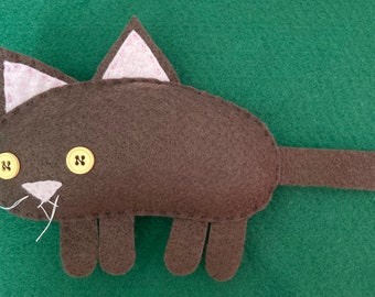 Brown Tabby Cat Plush - Etsy