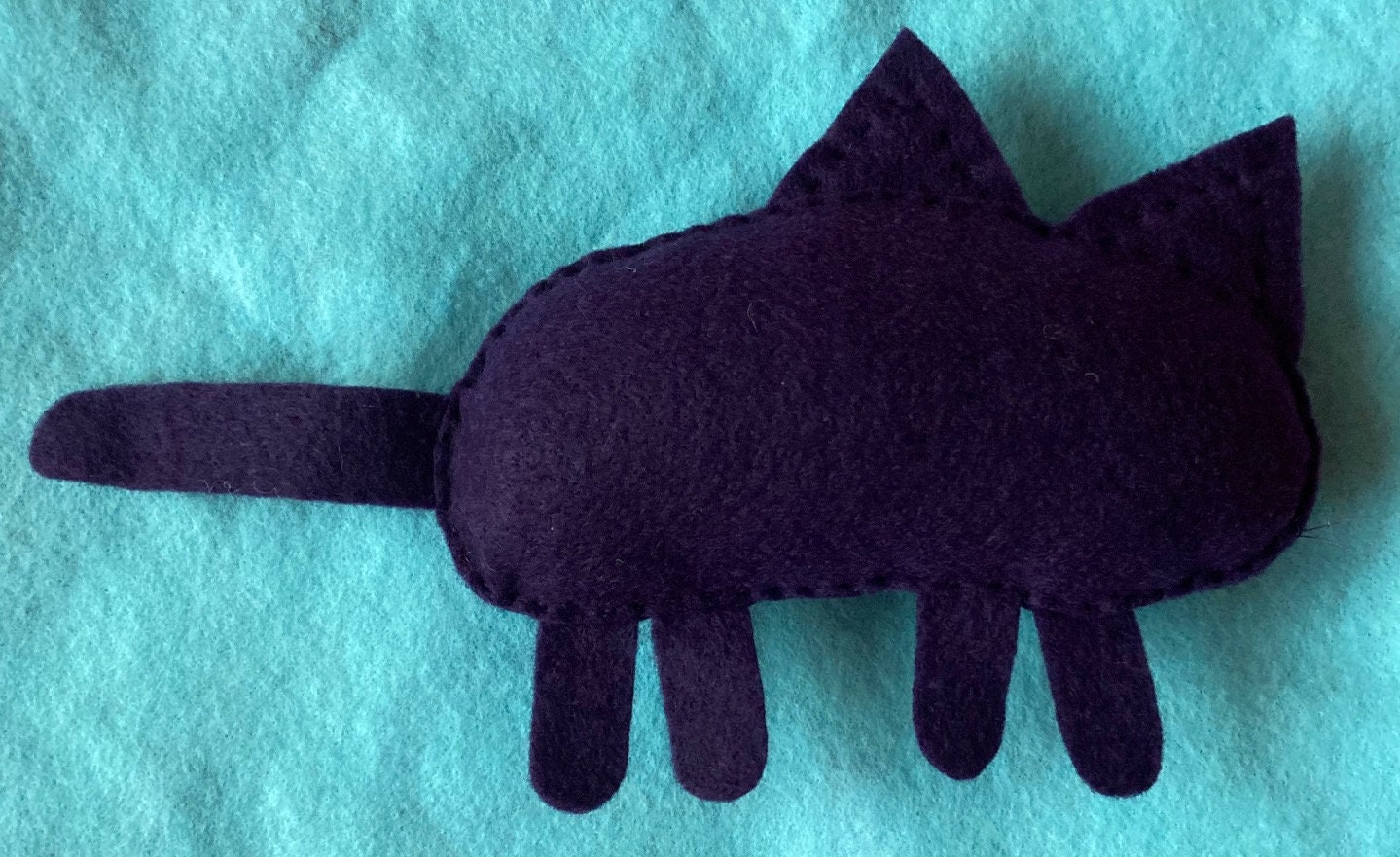 Purple Cat Plush | Etsy