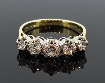 1 carat diamond ring | Etsy