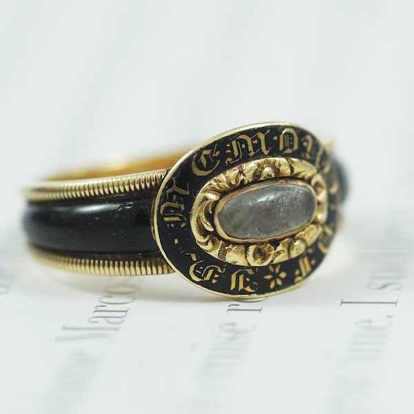 Mourning Ring - Etsy