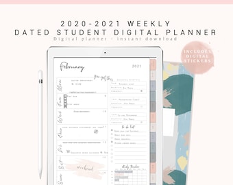 Digital Planner Undated Goodnotes Digital Planner iPad - Etsy