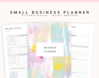 CUSTOMIZABLE Business Planner/binder Printables Bookkeeping - Etsy