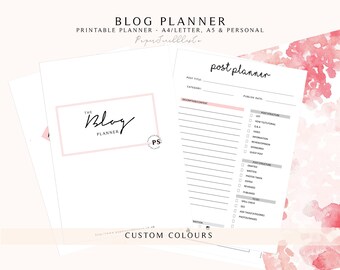 Blogging planner | Etsy