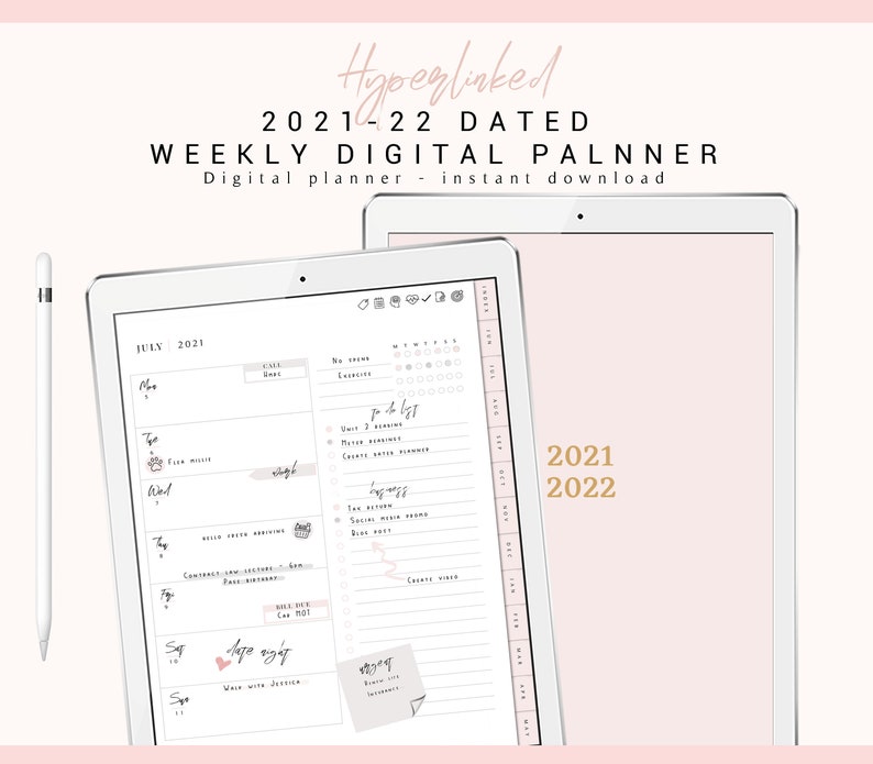 Free digital planner goodnotes 2021 2022 - latinoquest