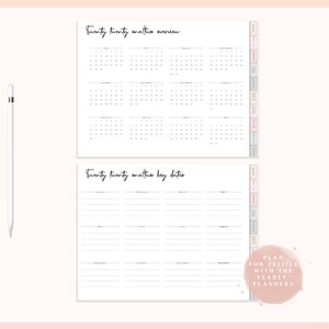 2021 2022 Digital Planner Dated Digital Planner Goodnotes - Etsy