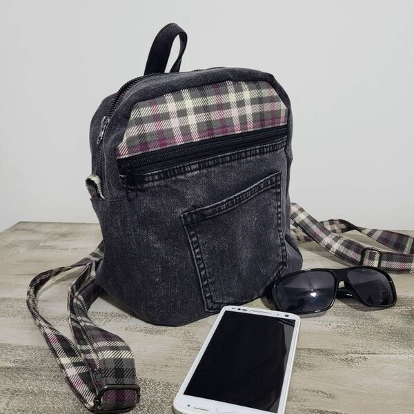 Recycled Backpack - Etsy