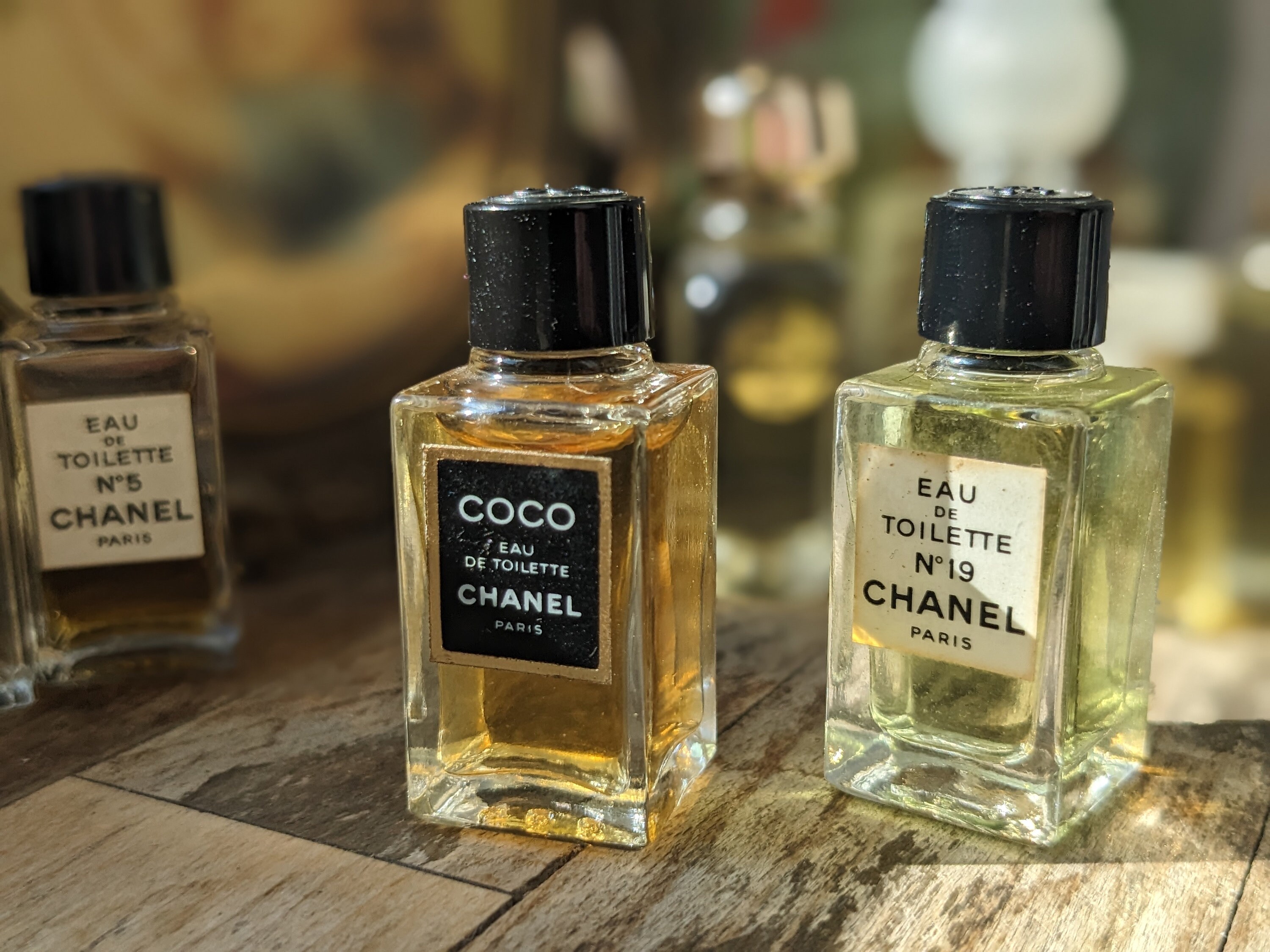 Parfums Vintages Rares Miniatures Lot De 10 Givenchy, Chanel, Guerlain ...