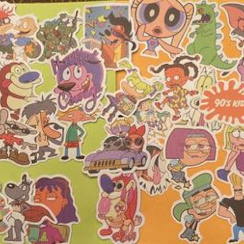 Nickelodeon Stickers - Etsy
