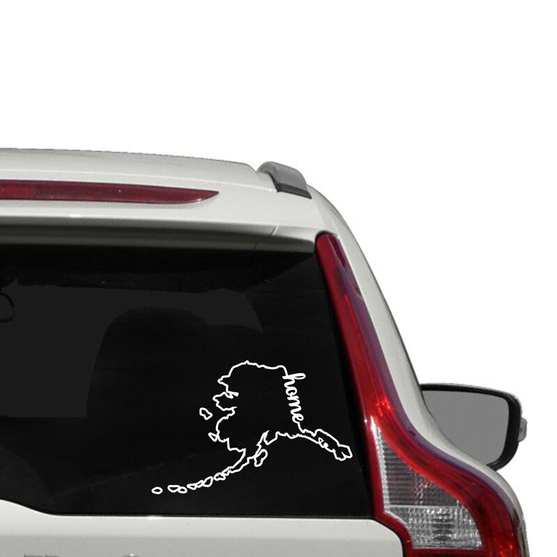 Alaska Car Decal - Etsy