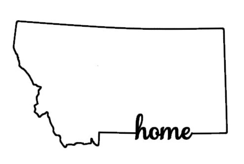 Outline Montana Home
