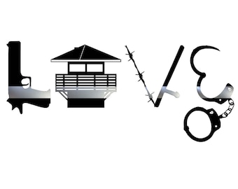 Corrections Officer Decal - Etsy