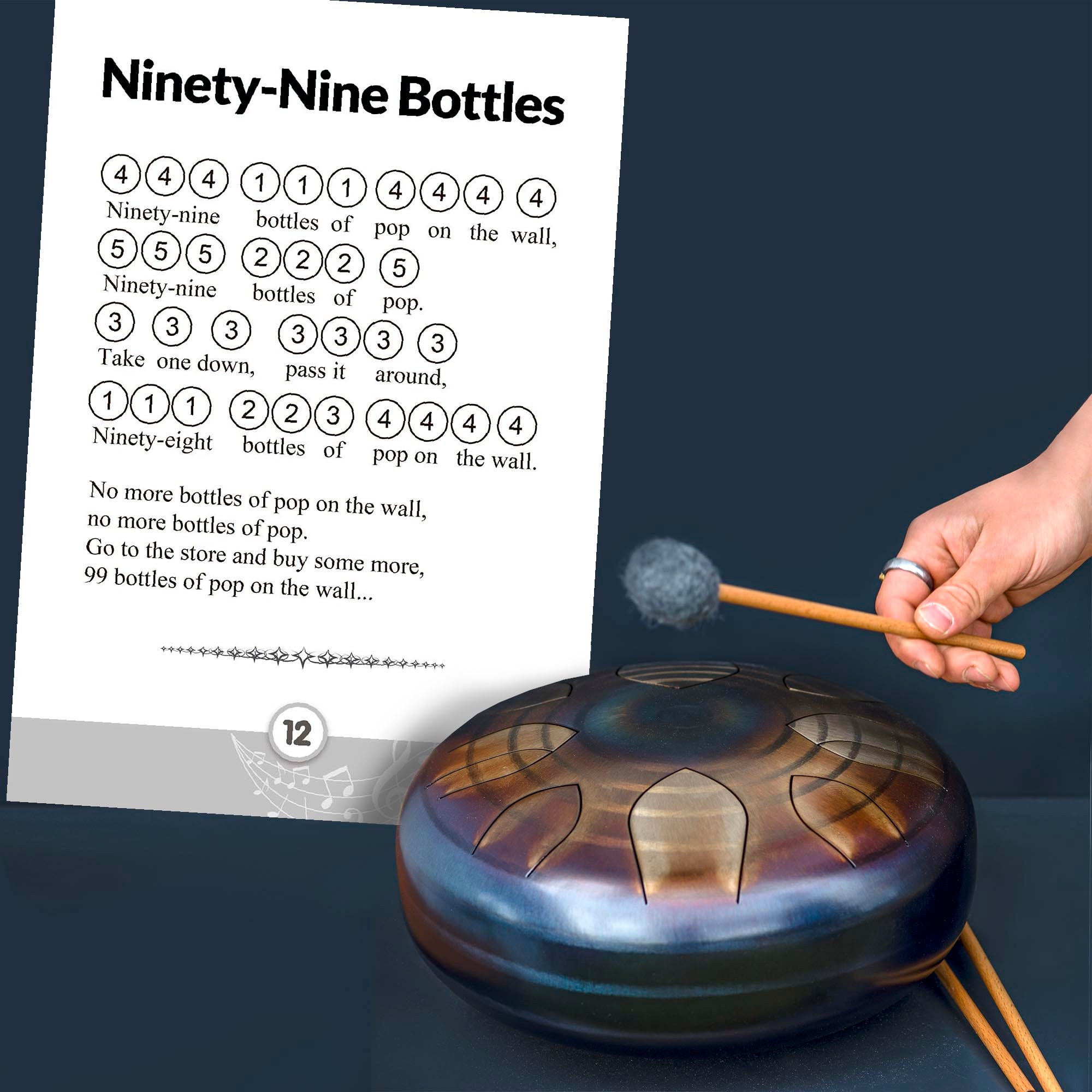 70 Simple Songs for the 8-note Tongue Drum. Without Musical - Etsy ...
