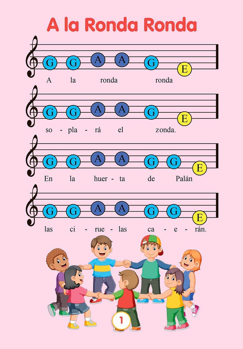 44 Color-coded Easy-to-play Songs for 8 Note Bell Set : Elementary ...