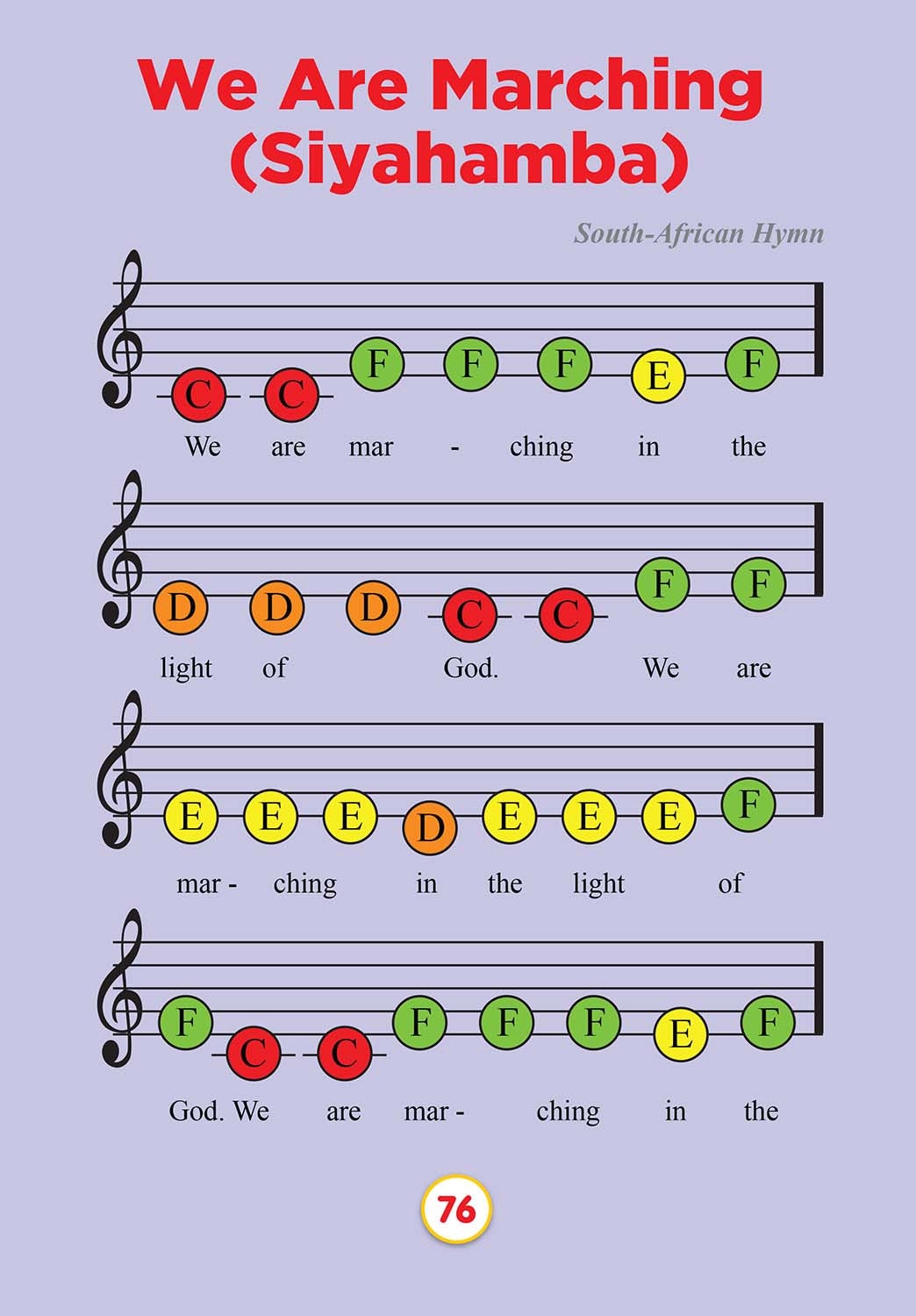 Big Color-coded Kalimba Songbook for Absolute Beginners: Play by Color ...