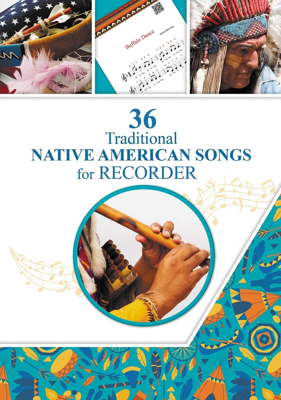 36 Traditional Native American Songs for Recorder: Play by Letter ...