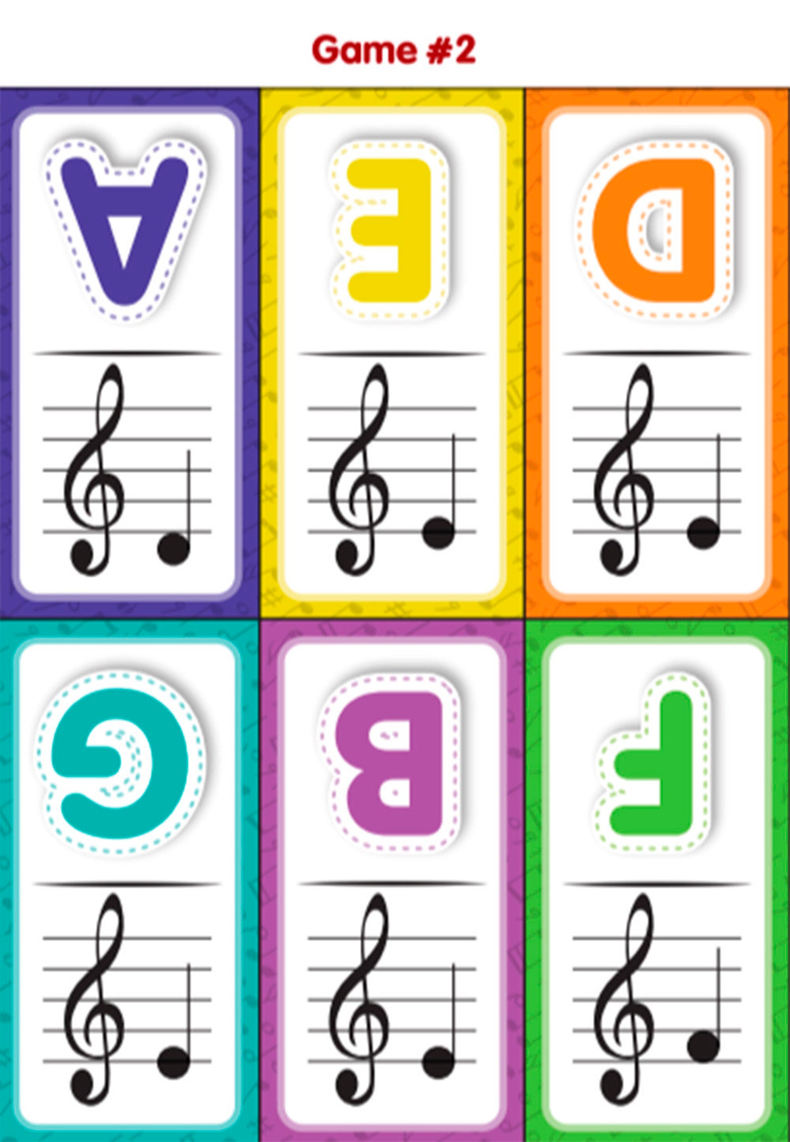 5 Games for Studying Music: Do-re-mi Dominos, Bass Clef Dominos, Treble ...