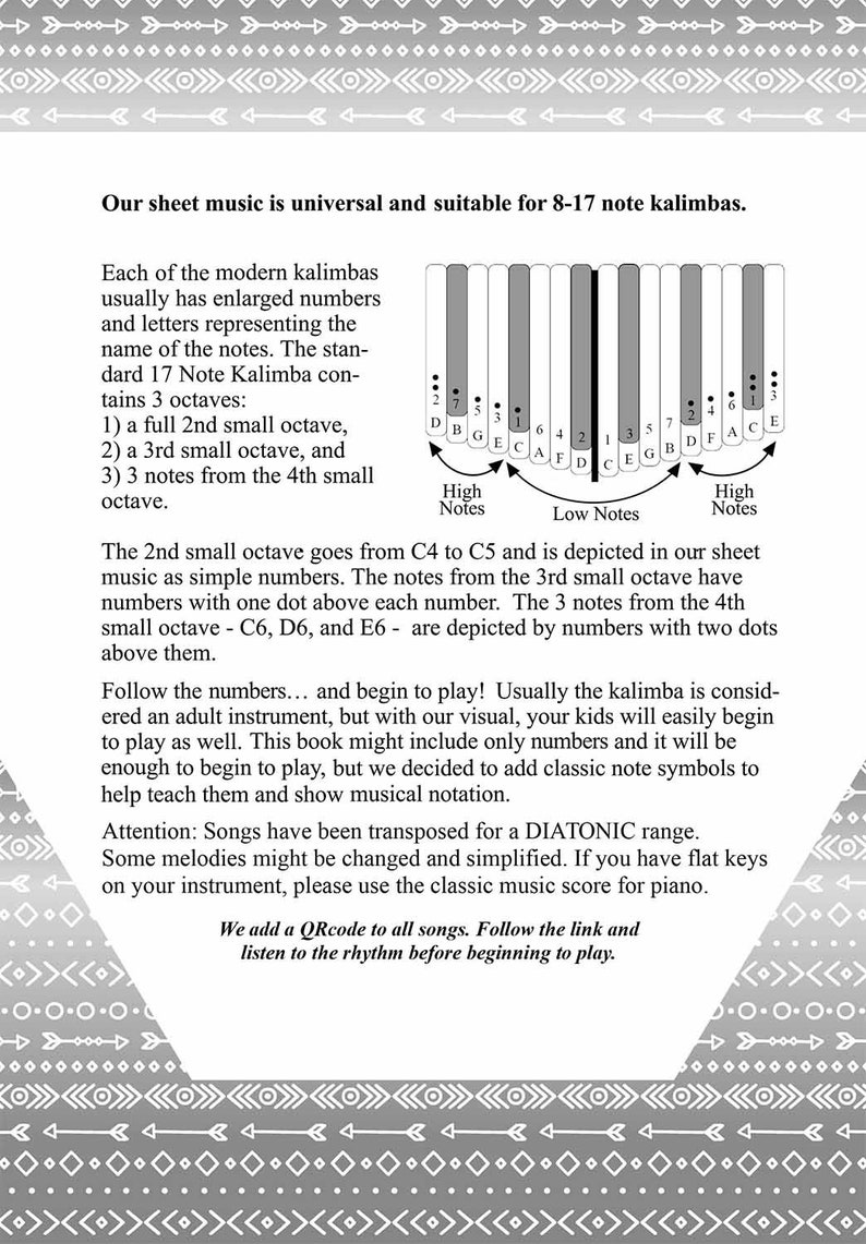Kalimba. 28 Traditional Native American Songs: Songbook for 8-17 Key ...