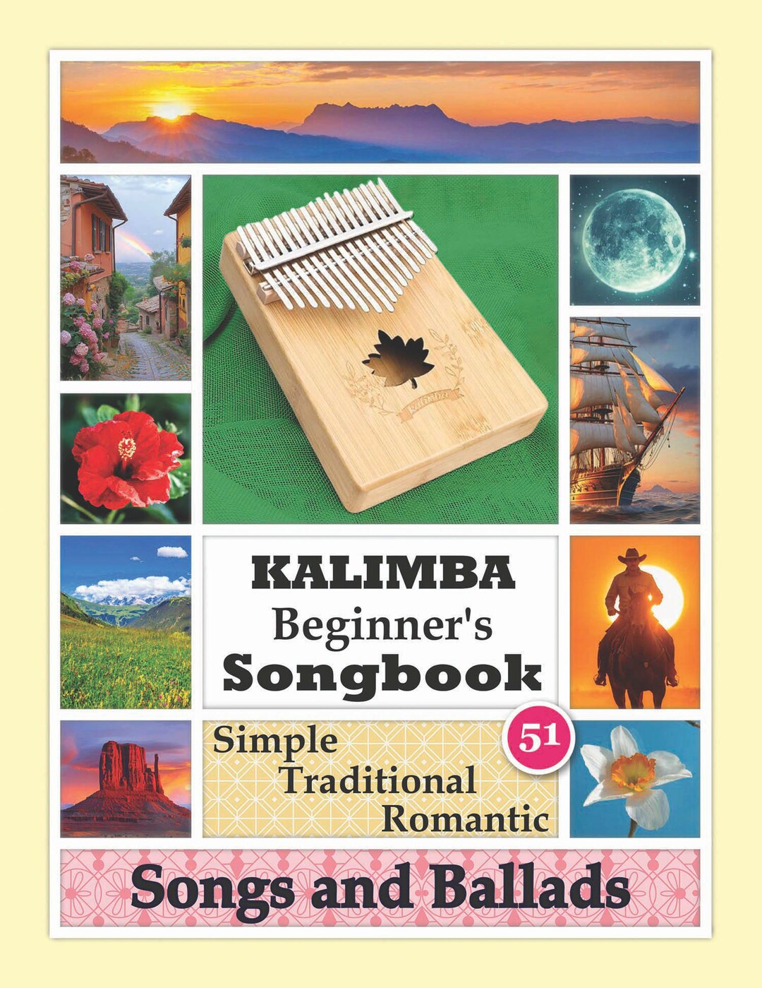 Kalimba Beginner’s Songbook. 51 Simple Traditional Romantic Songs and ...