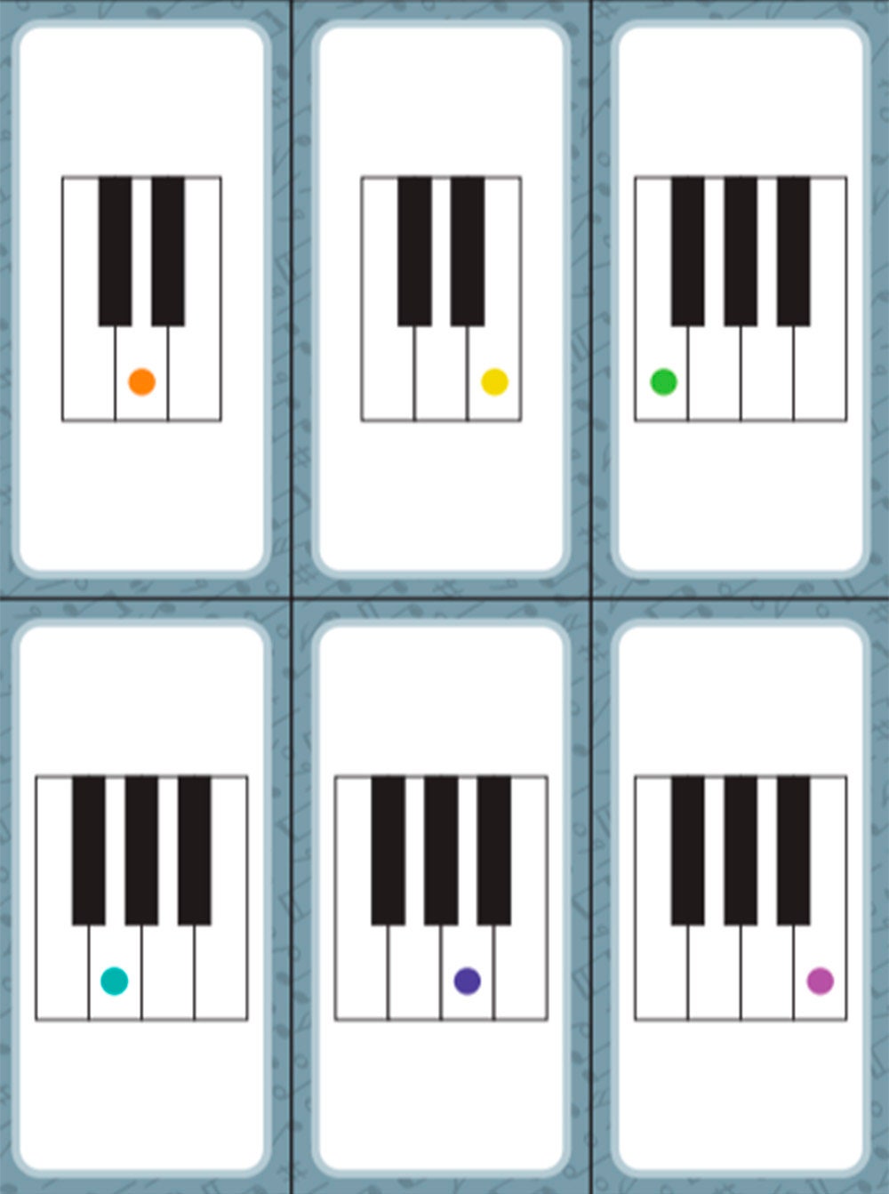 5 Games for Studying Music: Do-re-mi Dominos, Bass Clef Dominos, Treble ...