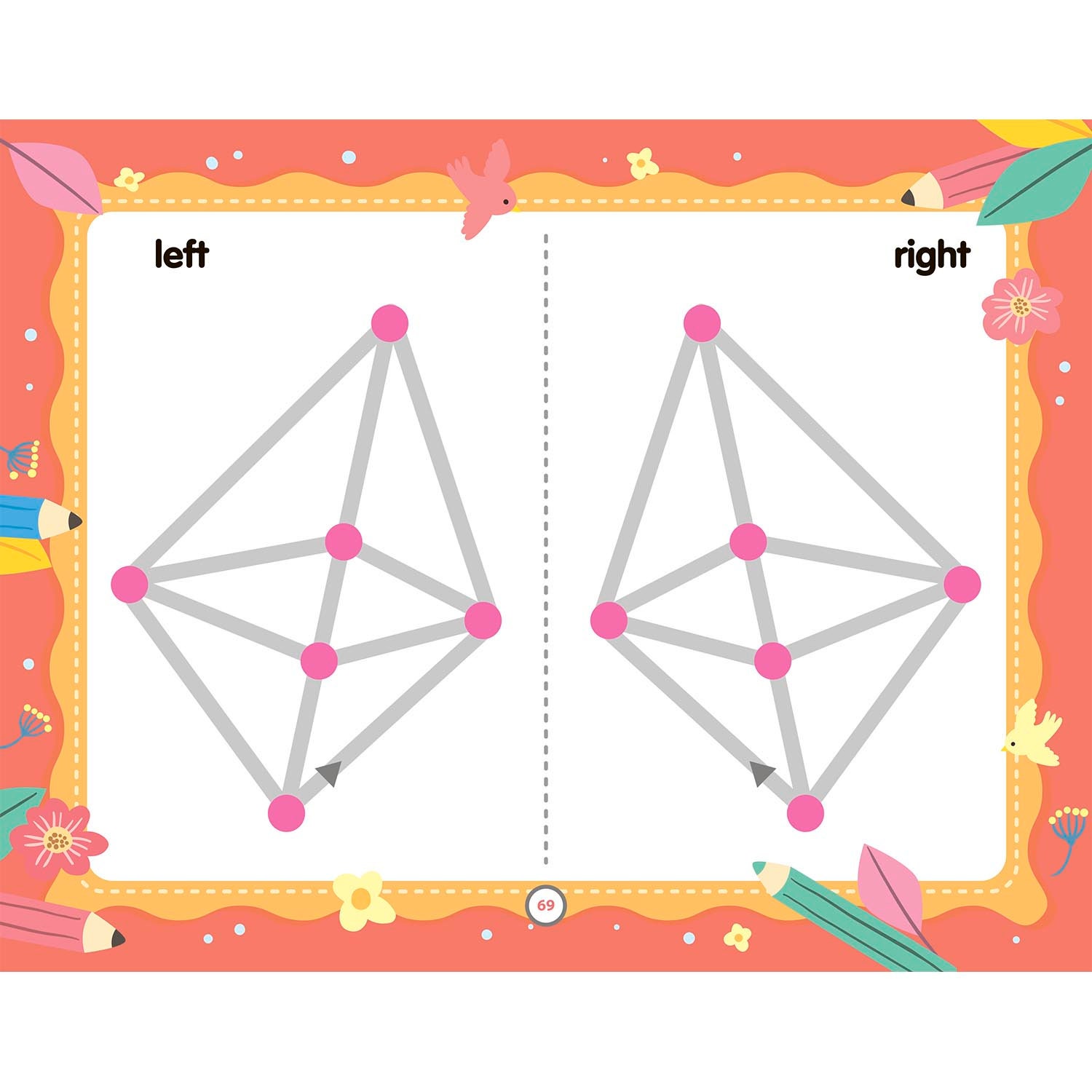 Trace With Both Hands. Big Book With Neuro-exercises for Developing ...