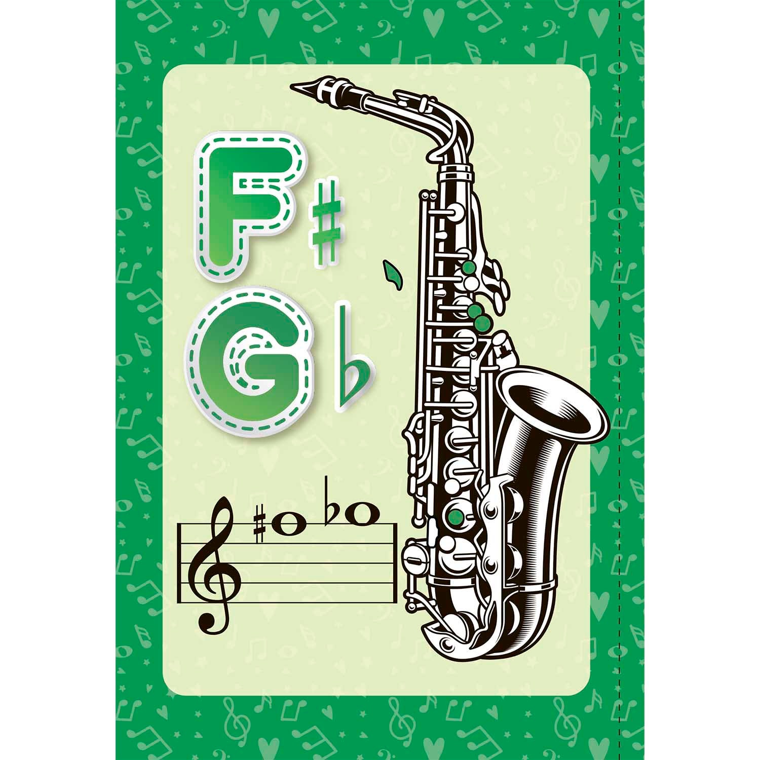 Green Saxophone
