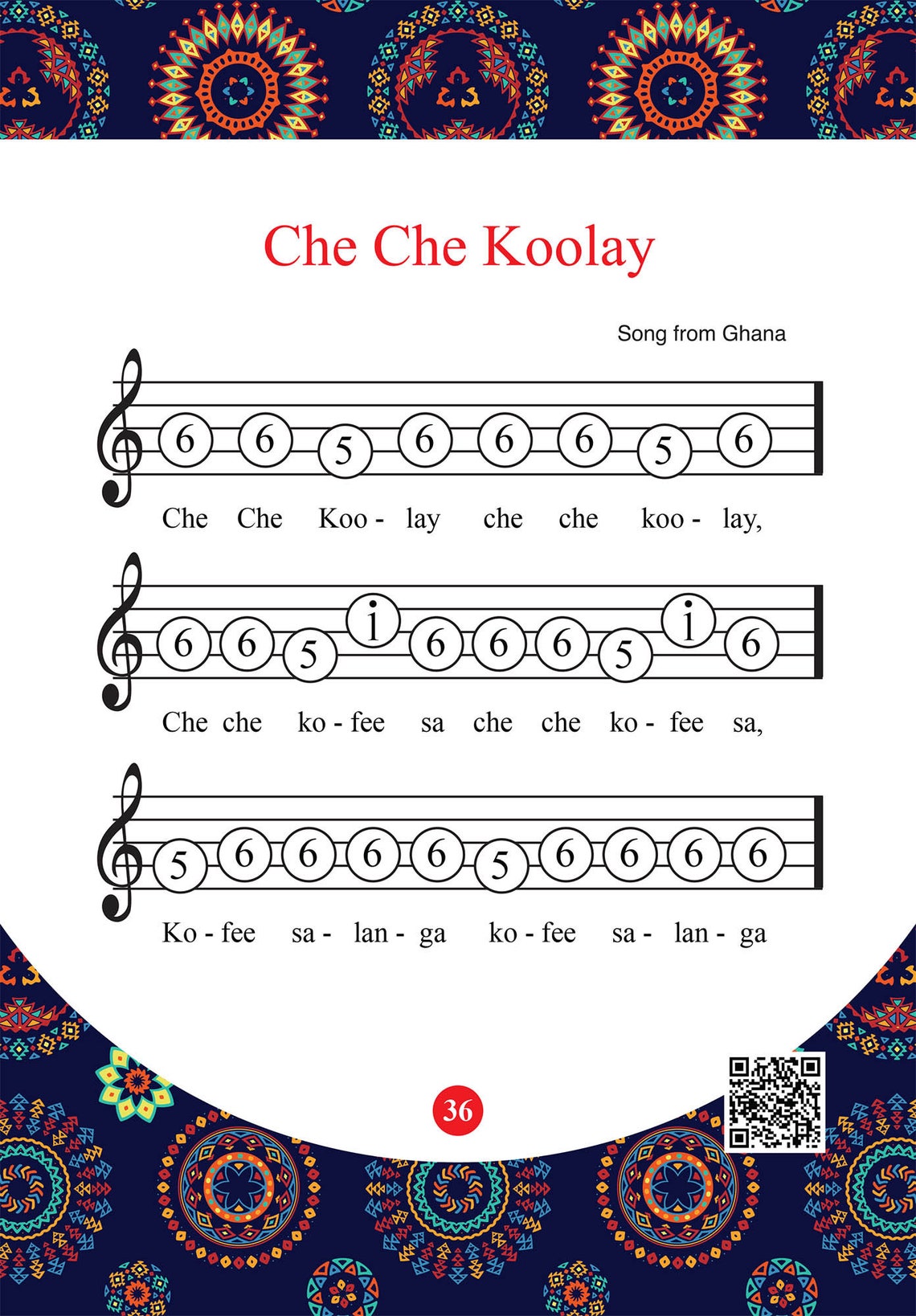 Numbered Sheet Music for 8-note Steel Drum With Simple Traditional ...