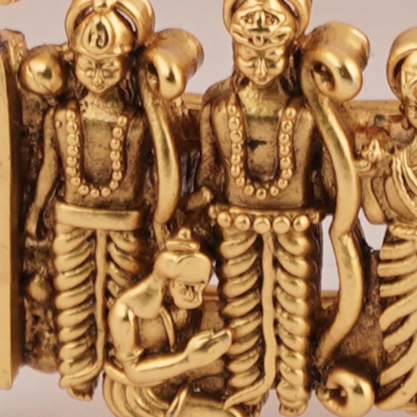 Indian Bangles Jewelry Hindu God Bangles Gold Openable - Etsy