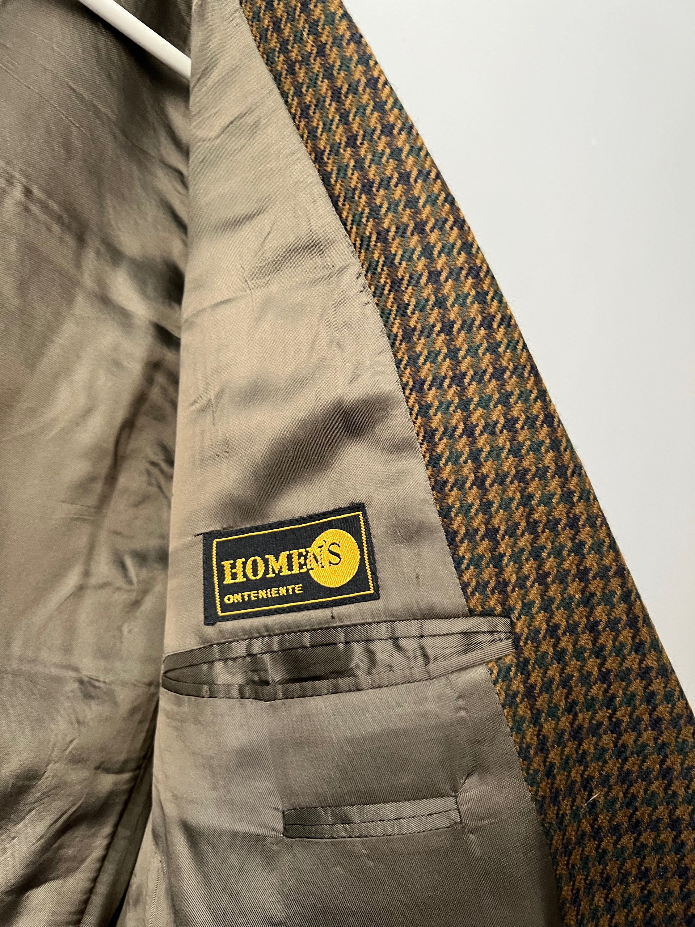 Vintage Giorgio Vestone Jacket Pure New Wool Sport Coat Men's Classic ...