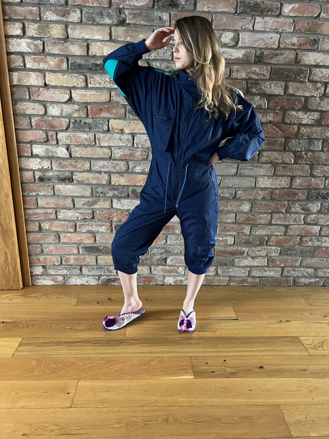 Vintage RODEO Sport Jumpsuit Women's Thin Suit 90s One Piece Jumpsuit ...